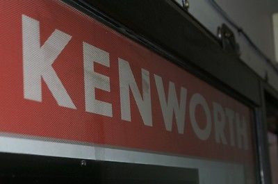 RED "KENWORTH" Windscreen Decal – Truck Accessories.com