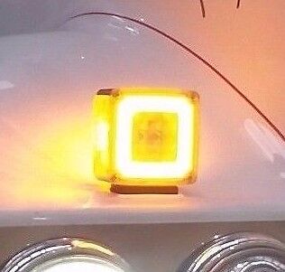 Pair of GloTrac Amber Turn signal light/Parker. Kenworth,Freightliner ...