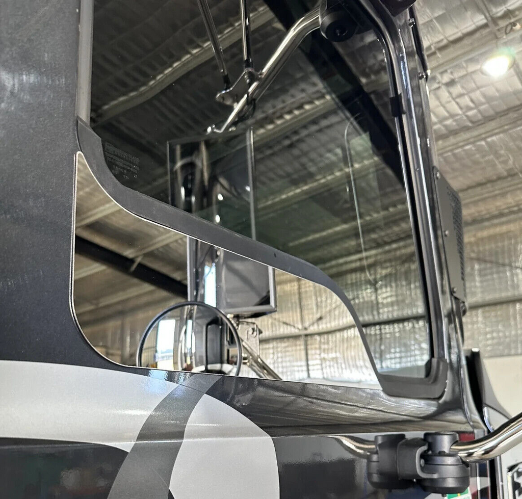 Pair of Stainless Steel Door Under Window Trims to Suit a Mack Anthem ...