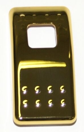 Gold Rocker switch covers (3-PACK) SuitS Kenworth Models 2007 and earl ...